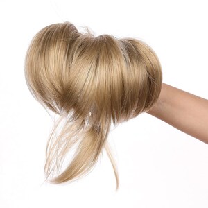 12 Inch Claw Messy Ponytail Hair Extension Synthetic Hair-piece With ...