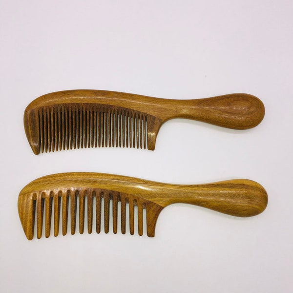 Wooden Comb Made in Usa - Etsy