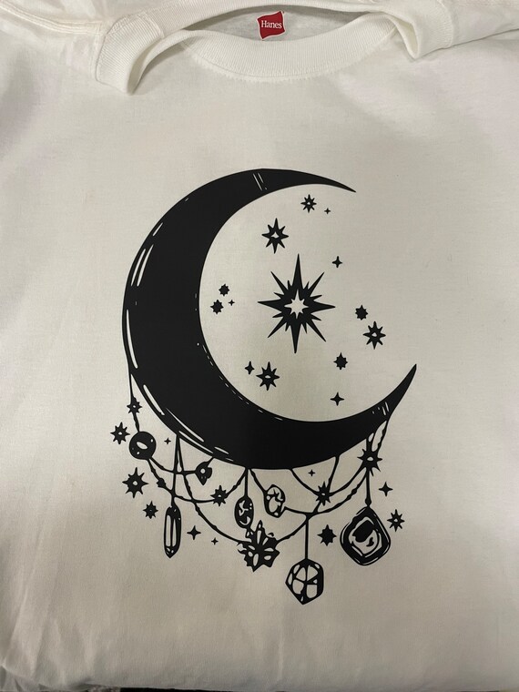 Crescent Moon Shirt - Etsy