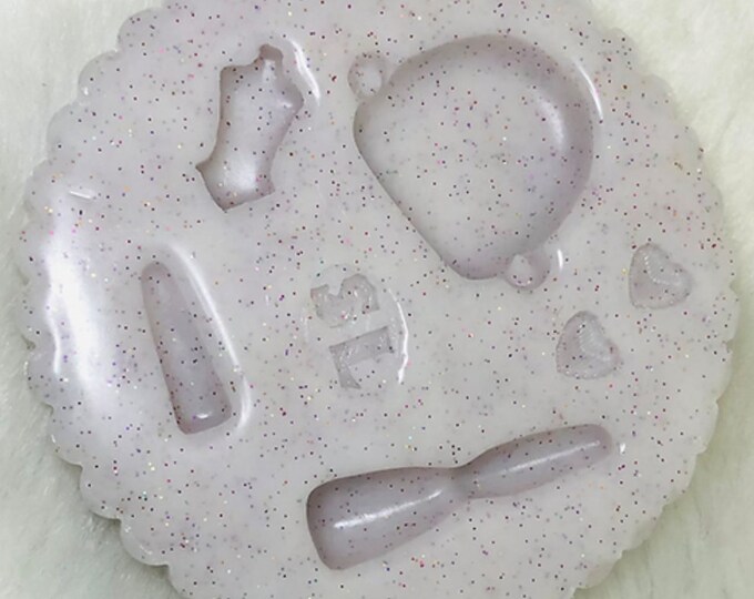 DODO Doll Body 5&6 Cm Clear Silicone Mold Making Clay Doll Chibi Figure ...