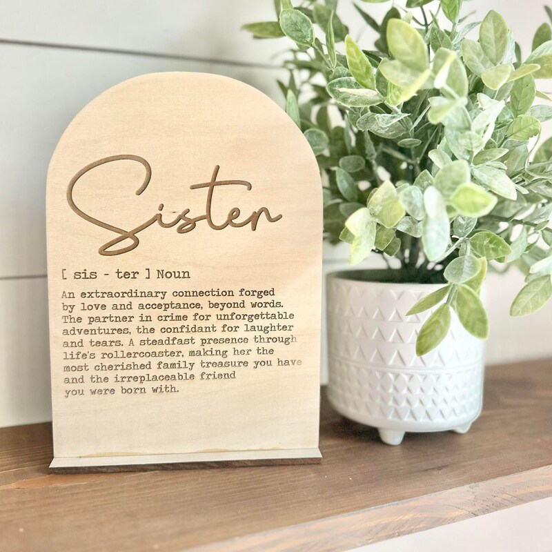 Sisters Sign - Etsy