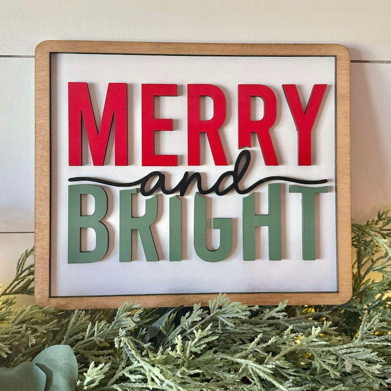 Farmhouse Christmas Sign - Etsy