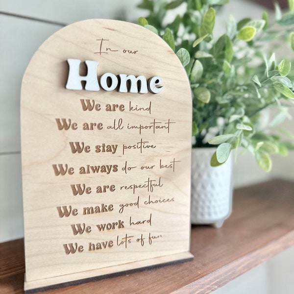Affirmation Sign - Etsy