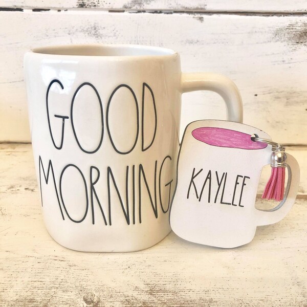 Rae Dunn Keychains - Etsy