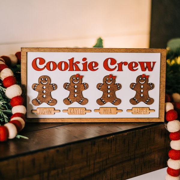 Gingerbread Sign - Etsy