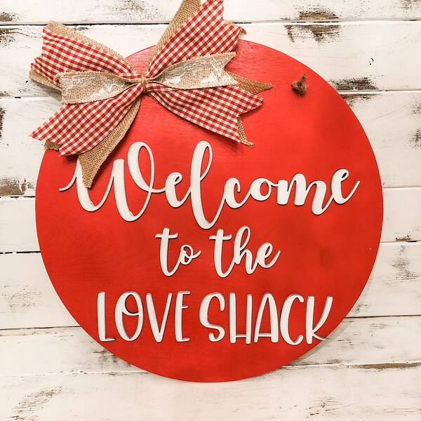 Love Shack Sign - Etsy