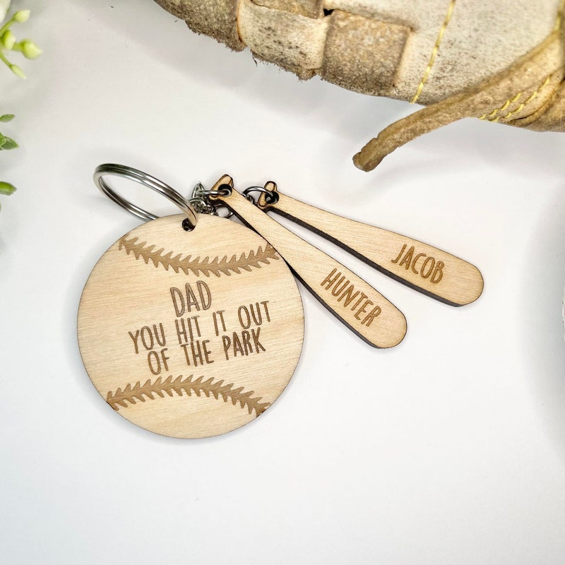 Father Keychain - Etsy