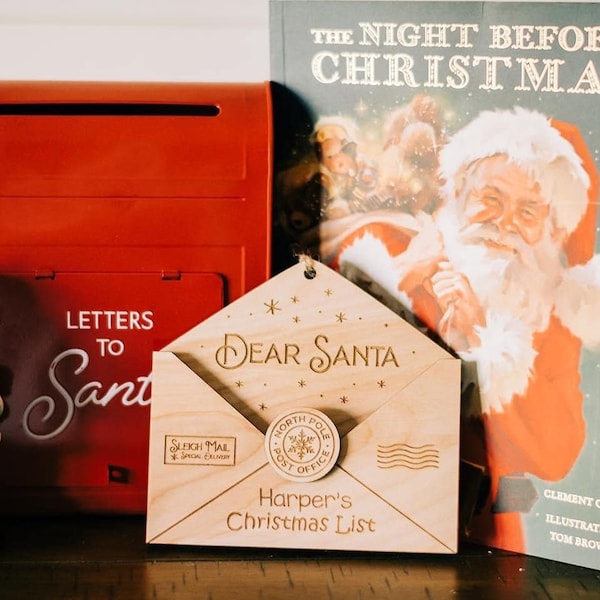 Dear Santa Ornament - Etsy