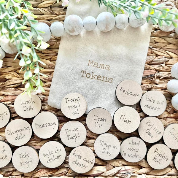 Moms Tokens - Etsy