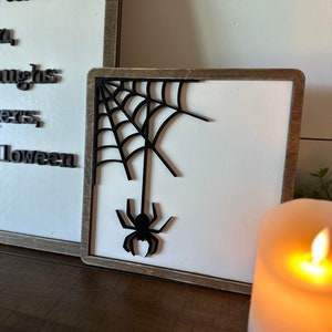 Halloween Sign Trio - Halloween Decor - Spooky Halloween Signs ...