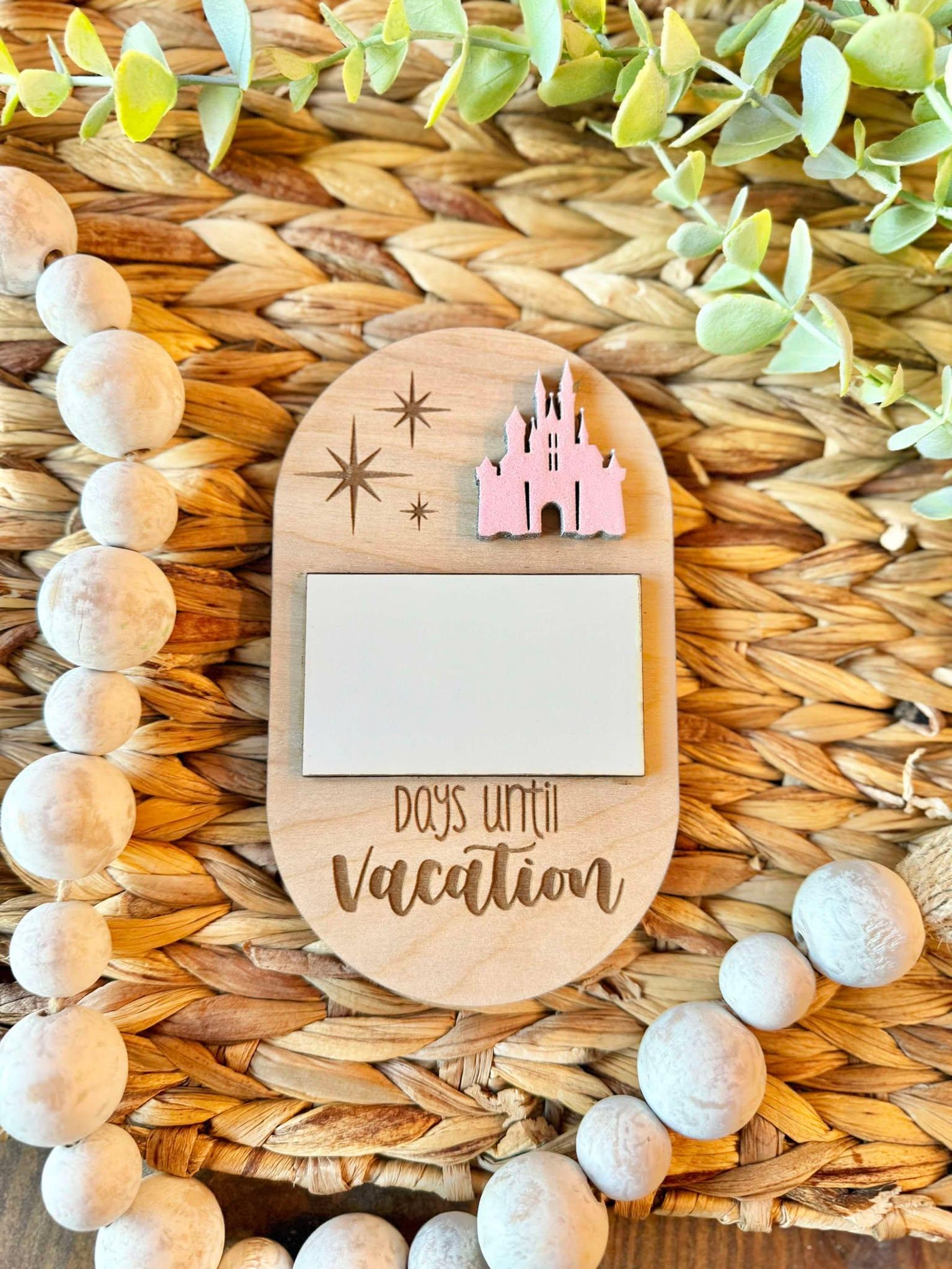 Vacation Countdown Magnet | Magical Vacation Countdown | Dry Erase ...
