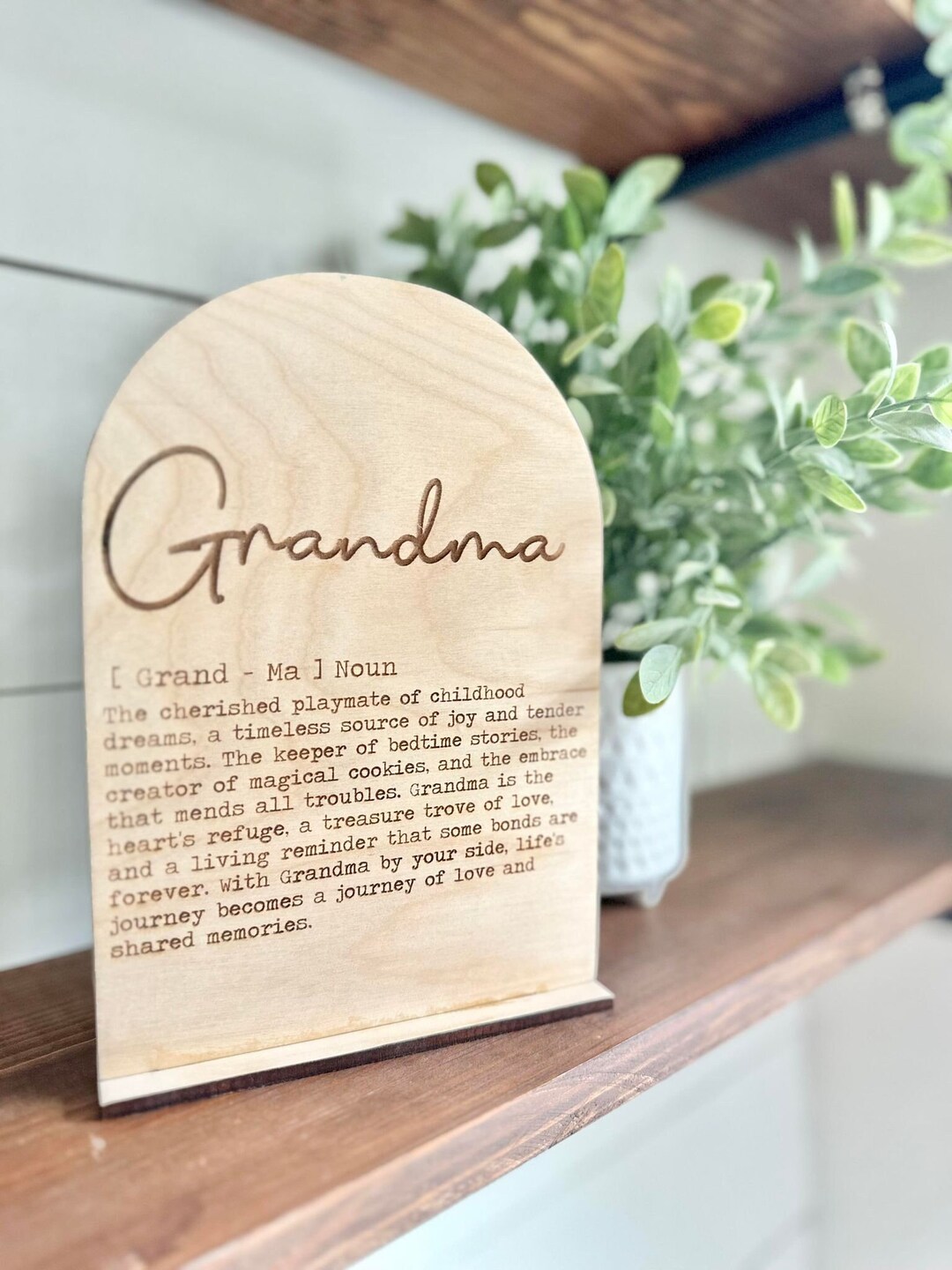 Grandma Definition Sign - Gifts for Grandma - Sign for Grandma ...