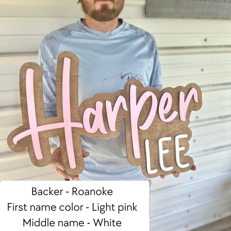 Nursery Name Sign Name Signs for Kids Large Name Sign for - Etsy