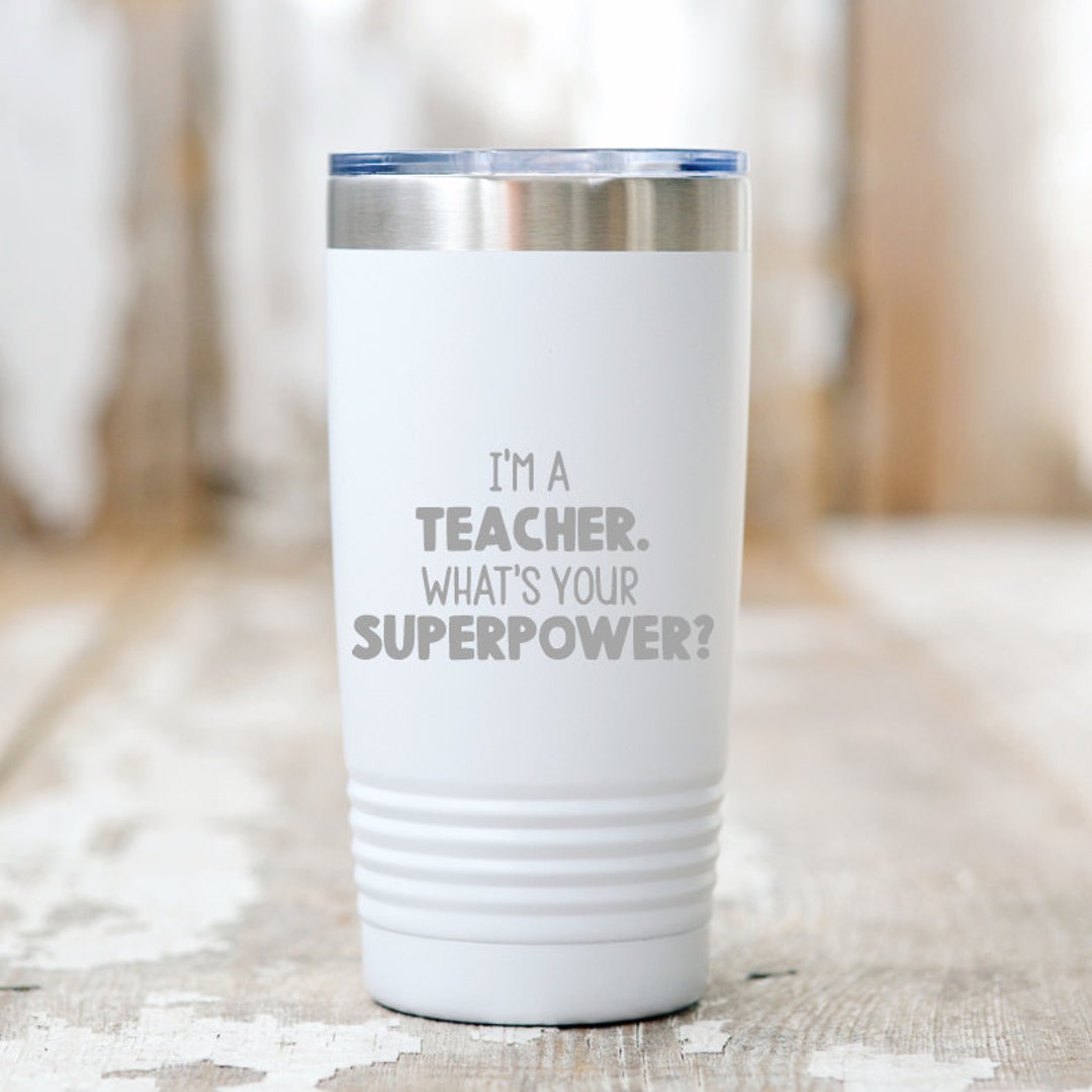 Teacher Tumbler - Tumblers for Teachers - Teacher Appreciation - Gifts ...