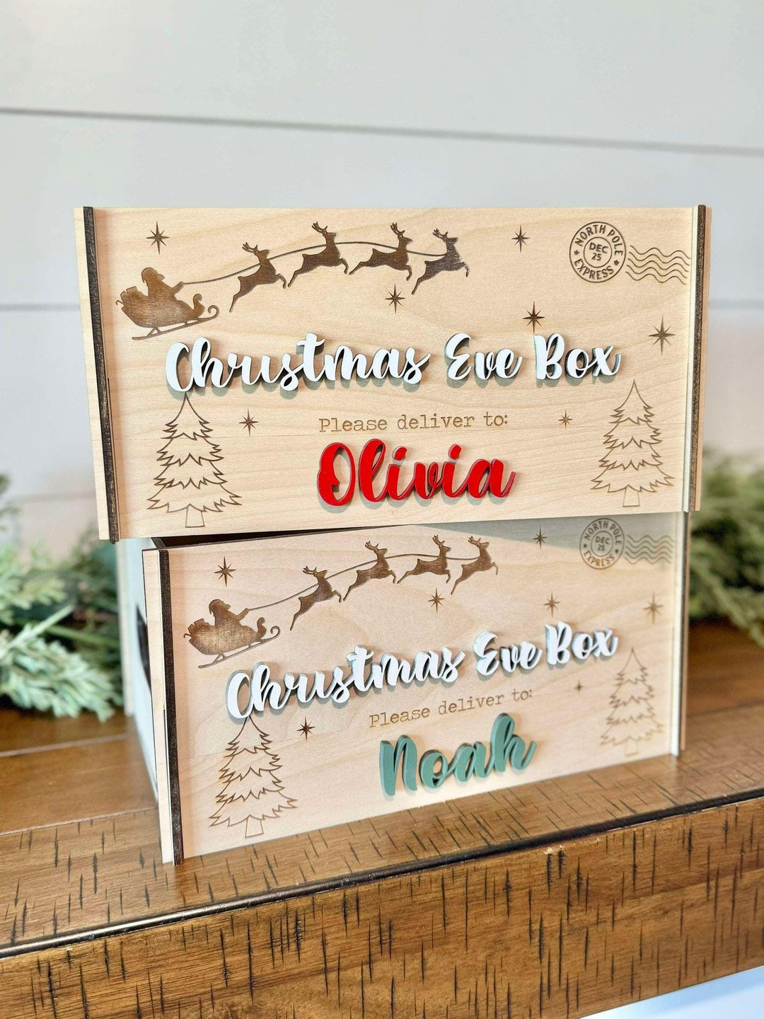 Christmas Eve Box - Christmas Eve Box for Kids - Personalized Christmas ...