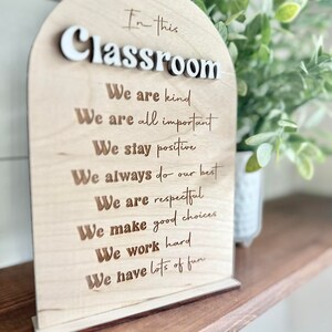 Affirmation Board for Classroom - in Our Classroom Affirmation Sign ...
