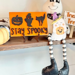 Halloween Decor - Halloween Shelf Signs - Halloween Shelf Sitter ...