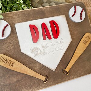 Dad You Hit It Out of the Park - Fathers Day Sign - Fathers Day Gift ...