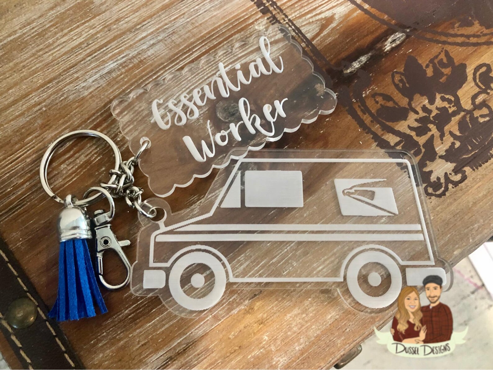Mail Carrier Key Chain Mail Carrier Essential Worker Key - Etsy