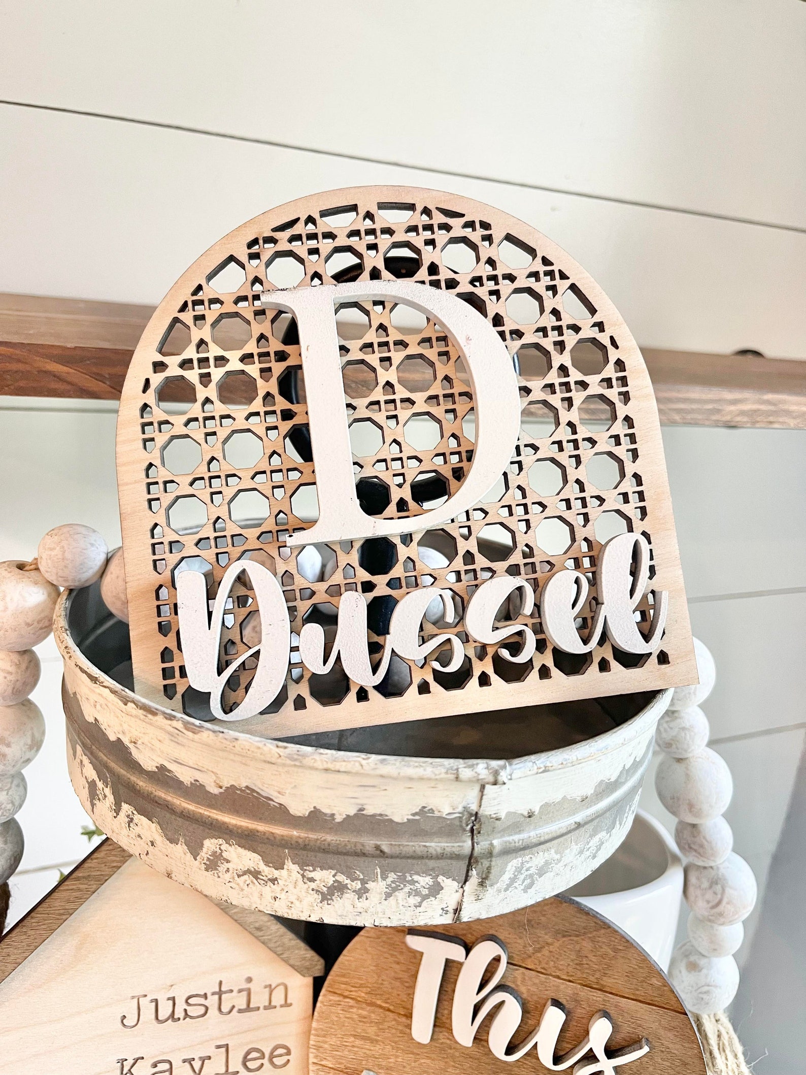 Boho Tiered Tray Boho Tiered Tray Bundle Boho Decor Boho - Etsy