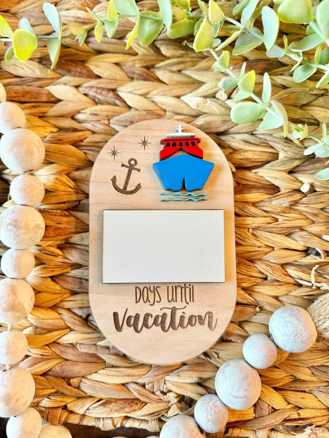 Vacation Countdown Magnet | Cruise Countdown | Dry Erase Countdown ...