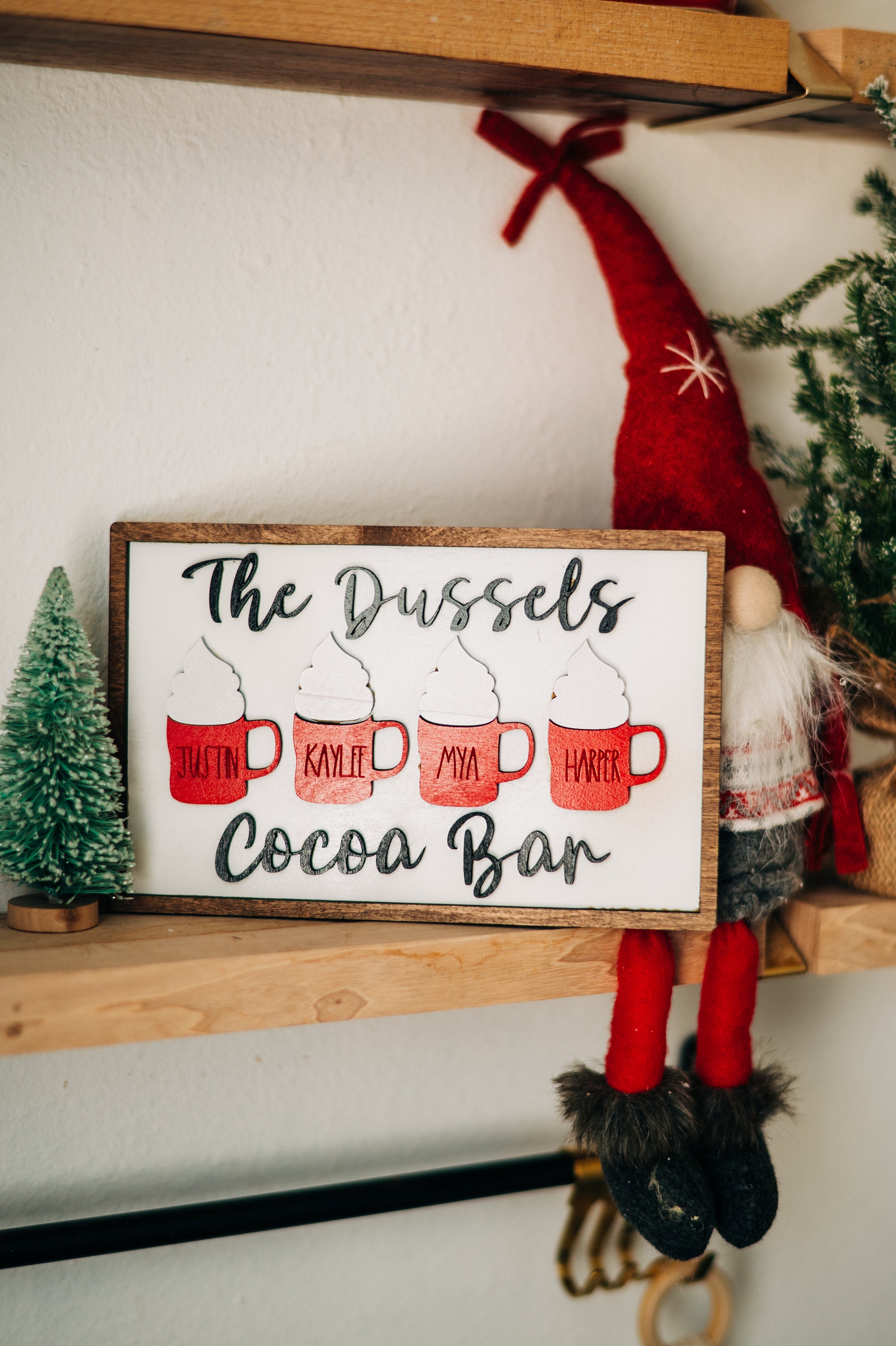 Personalized Cocoa Bar Sign Cocoa Bar Family Decor Cocoa - Etsy