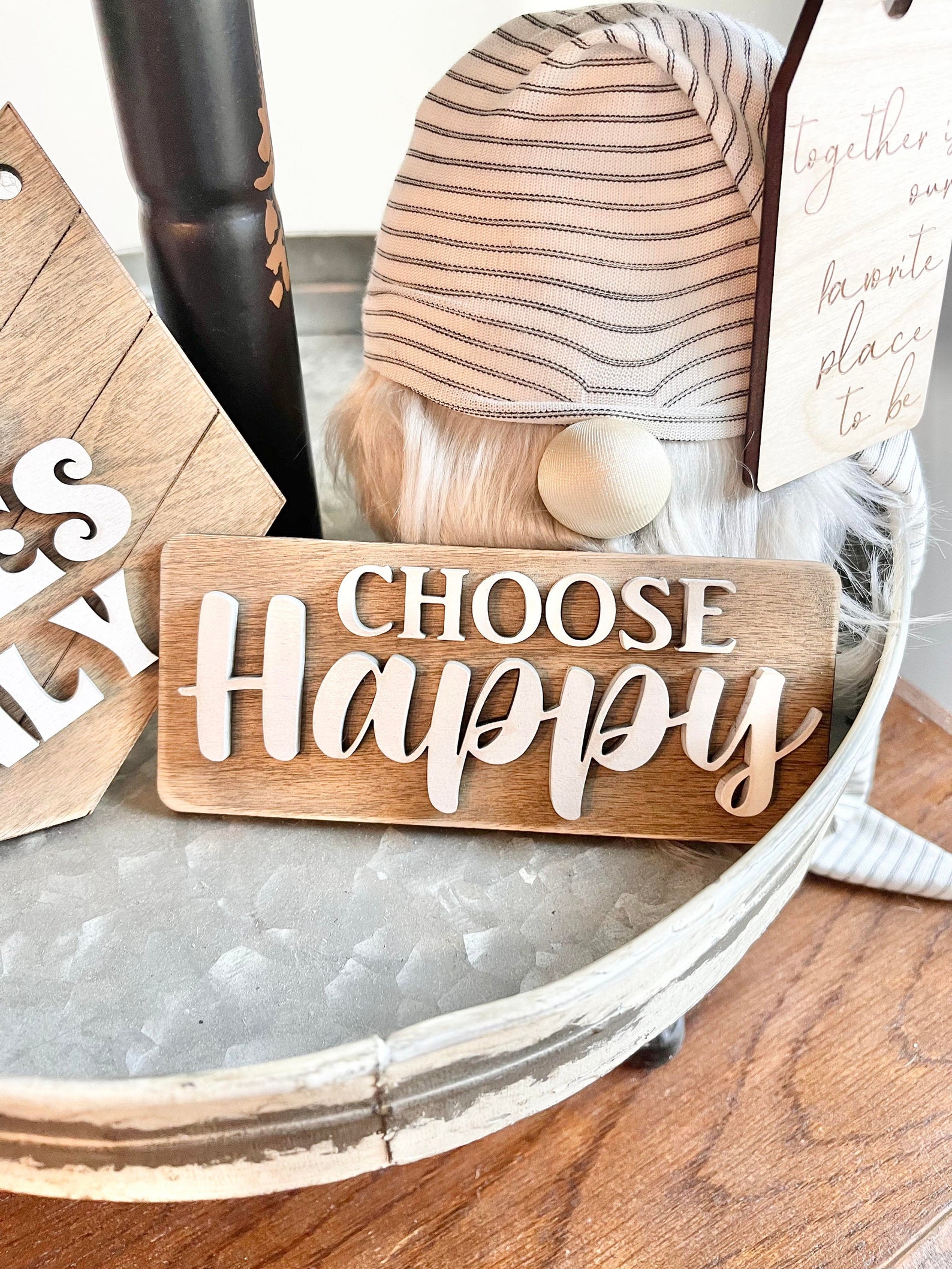 Boho Tiered Tray Boho Tiered Tray Bundle Boho Decor Boho - Etsy