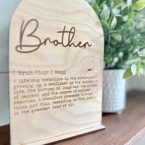 Brother Definition Sign - Gifts for Brothers - Sign for Brother ...
