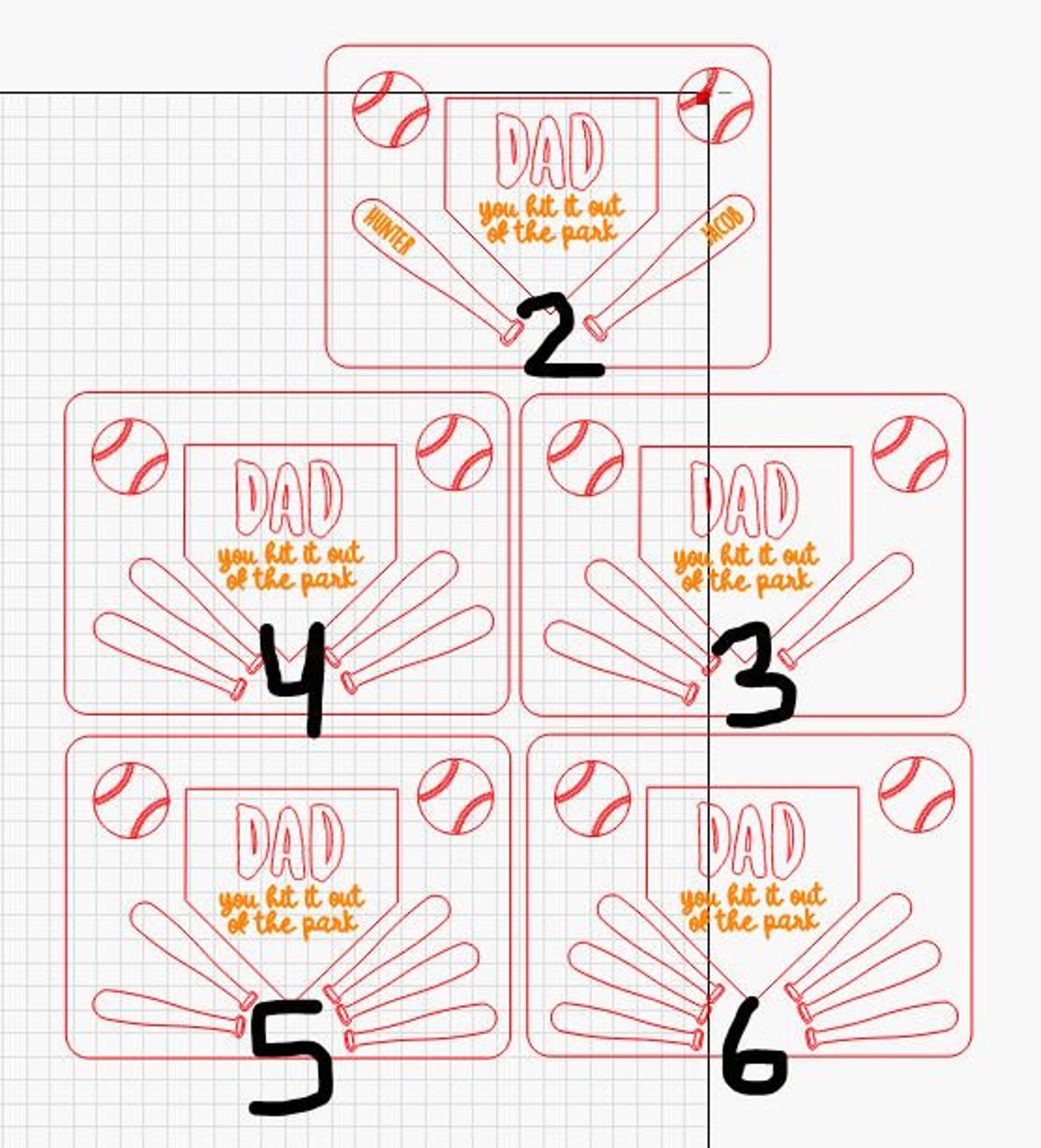 Dad You Hit It Out of the Park - Fathers Day Sign - Fathers Day Gift ...