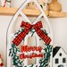 Cathedral Window Frame With Holiday Wreath - Farmhouse Christmas Decor ...