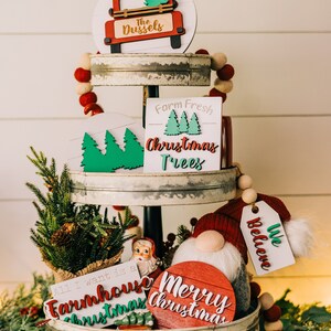 Farmhouse Christmas Tiered Tray Bundle - All I Want is a Farmhouse ...