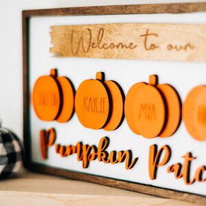 Welcome to Our Patch - Personalized Family Fall Decor - Personalized ...
