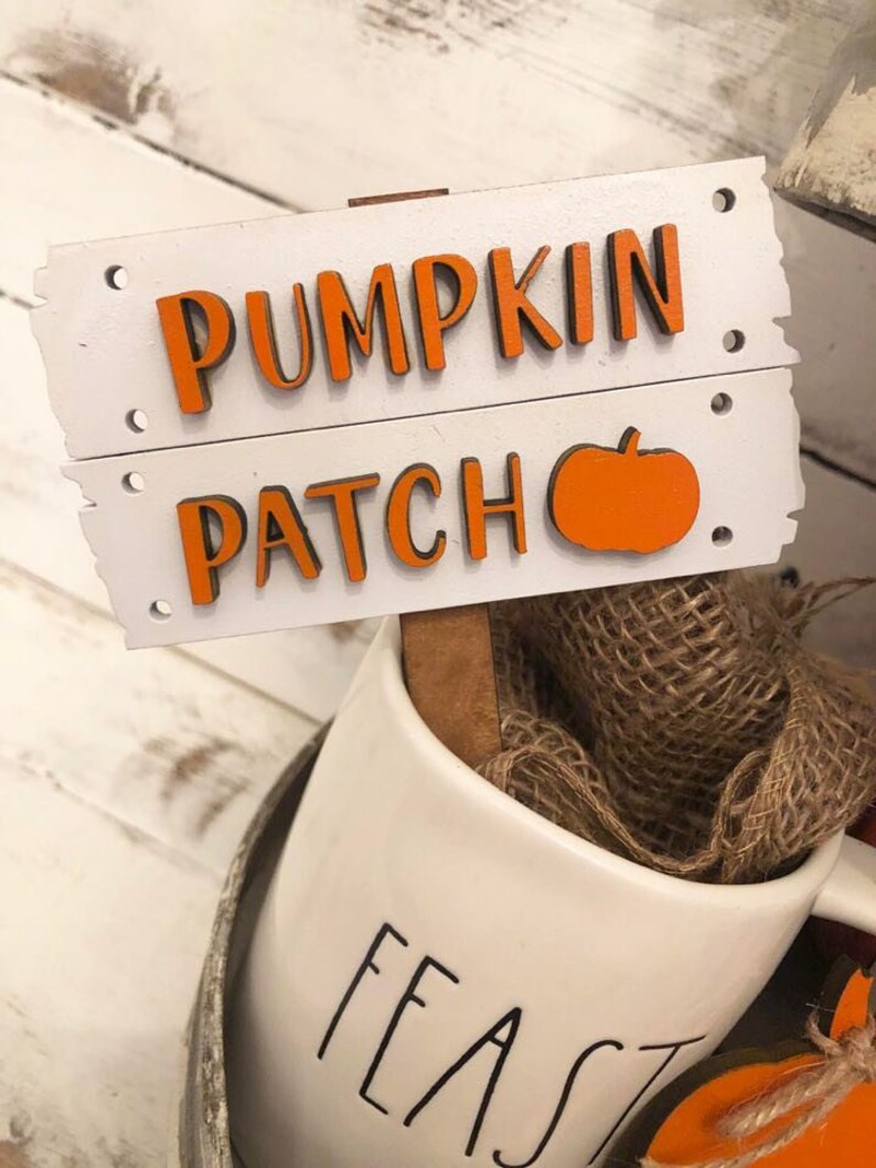 Thanksgiving Tiered Tray Set Funny Thanksgiving Decor | Etsy