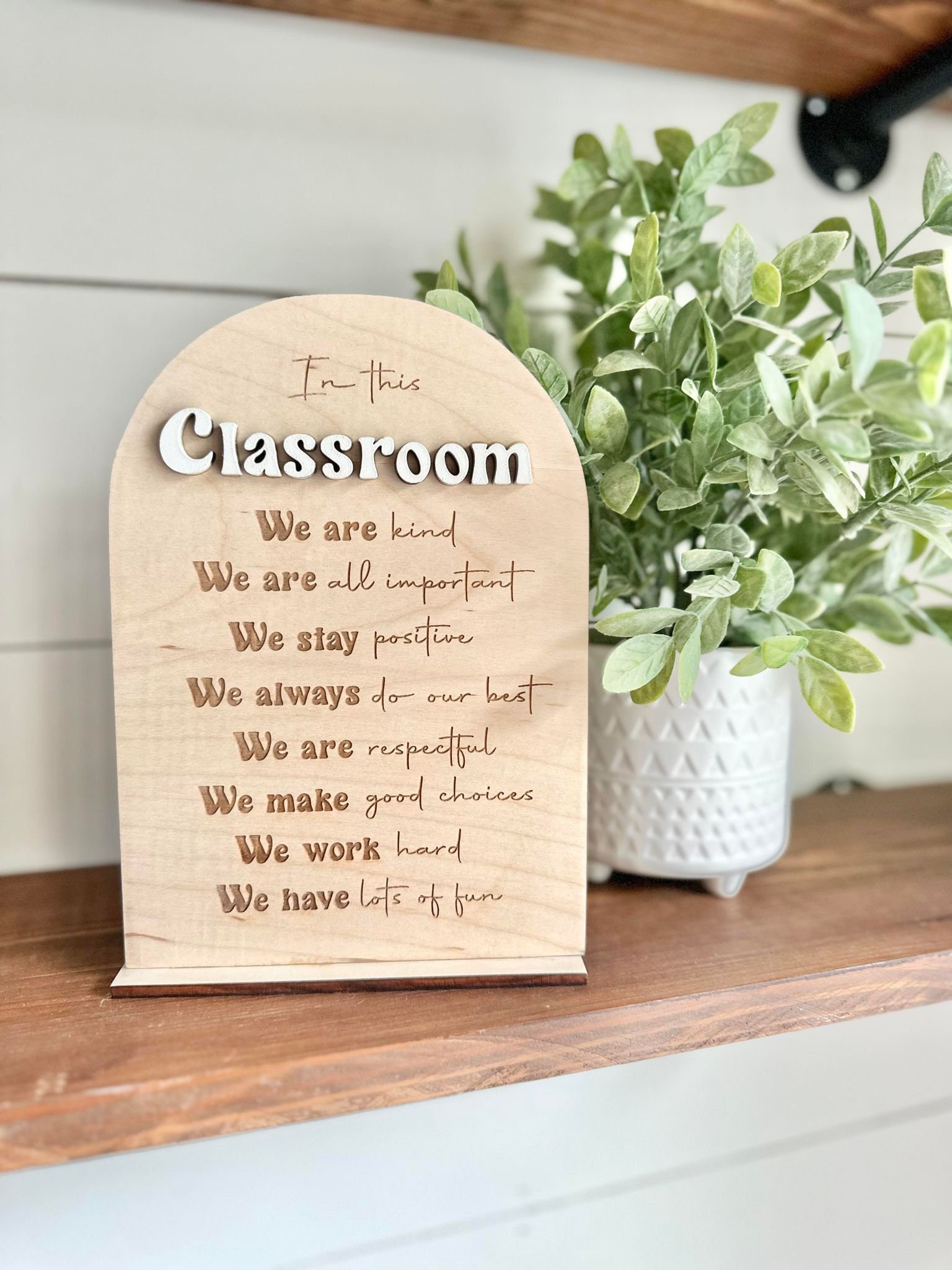 Affirmation Board for Classroom - in Our Classroom Affirmation Sign ...