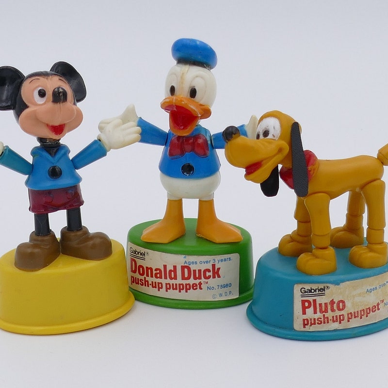 Vintage Collapsable Push Toy - Etsy
