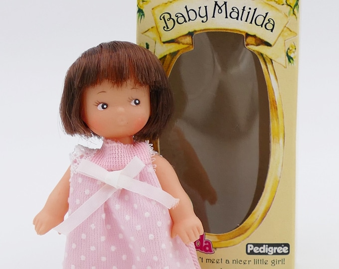 Vintage 1970s Pedigree Baby Matilda Doll Hong Kong Original Packaging ...
