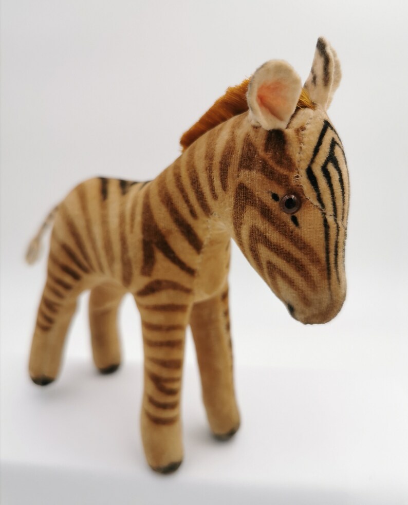 1950's Steiff Zebra Foal Figurine Collectible - Etsy