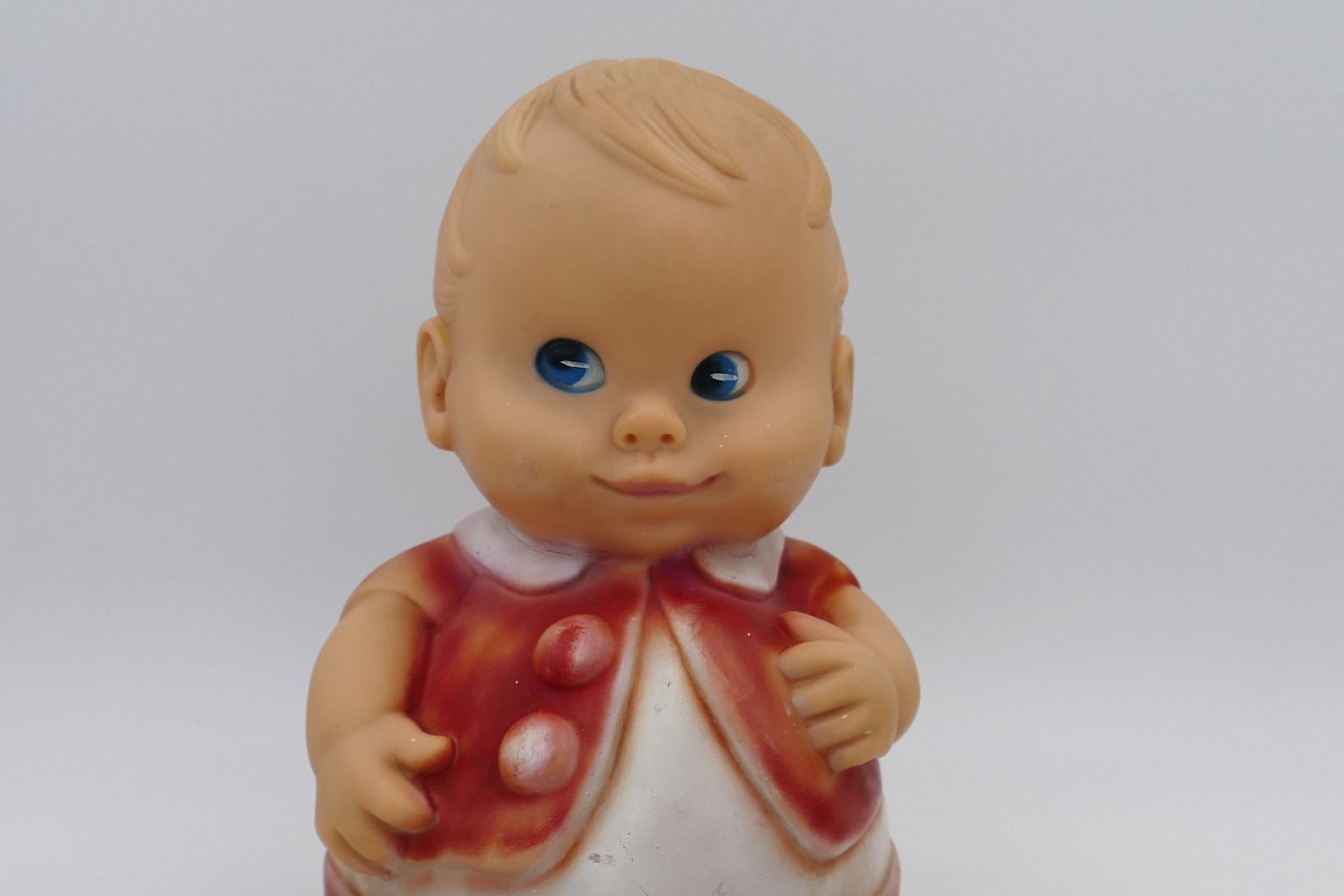 1960's Vintage Large Size Chubby Baby Squeaky Rubber Toy - Etsy