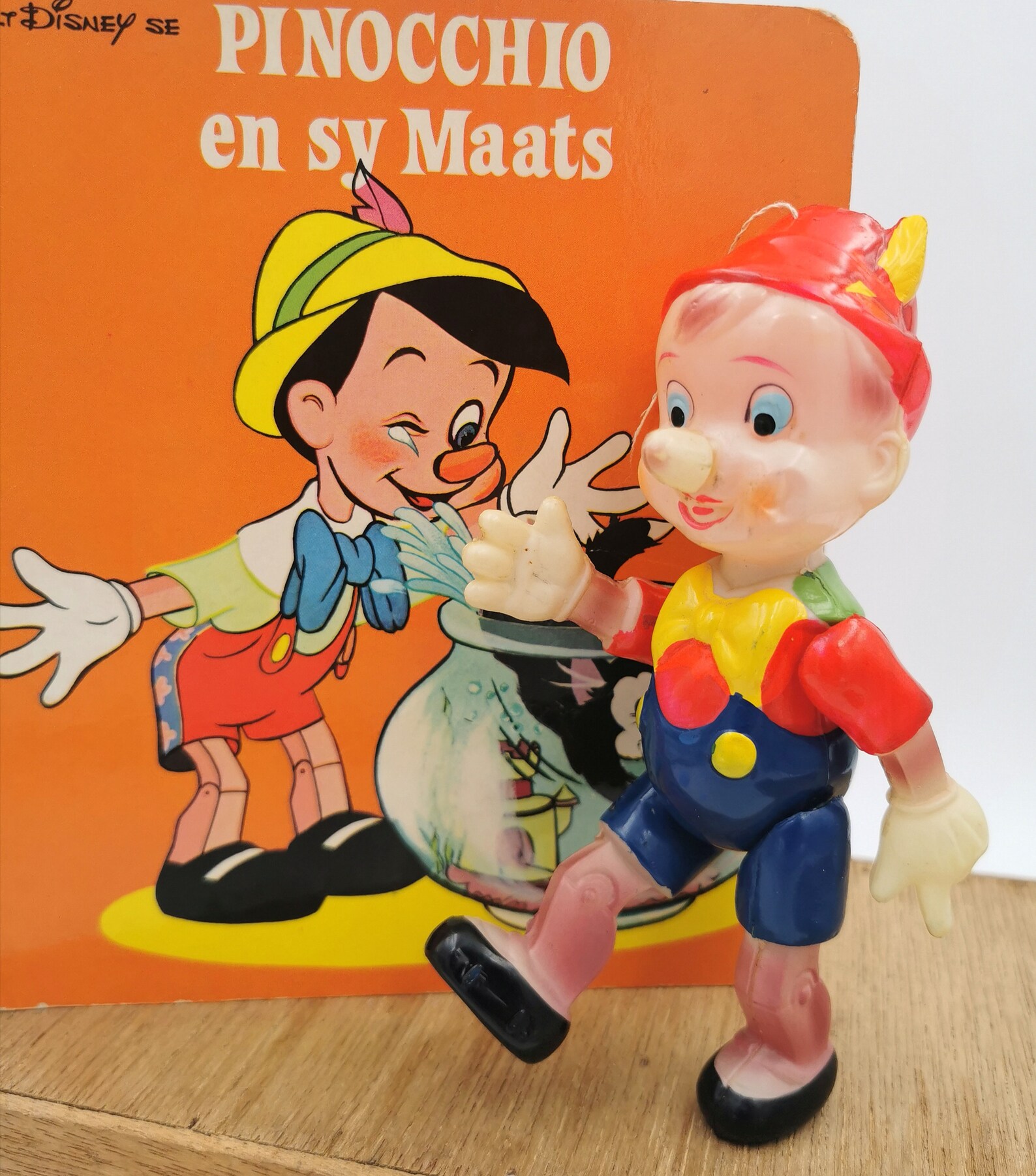 Vintage 1940's Celluloid Pinocchio Puppet Figurine - Etsy