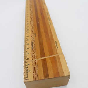 1970's Vintage Wooden Sliding Lid Pencil Case New Zealand Timbers - Etsy