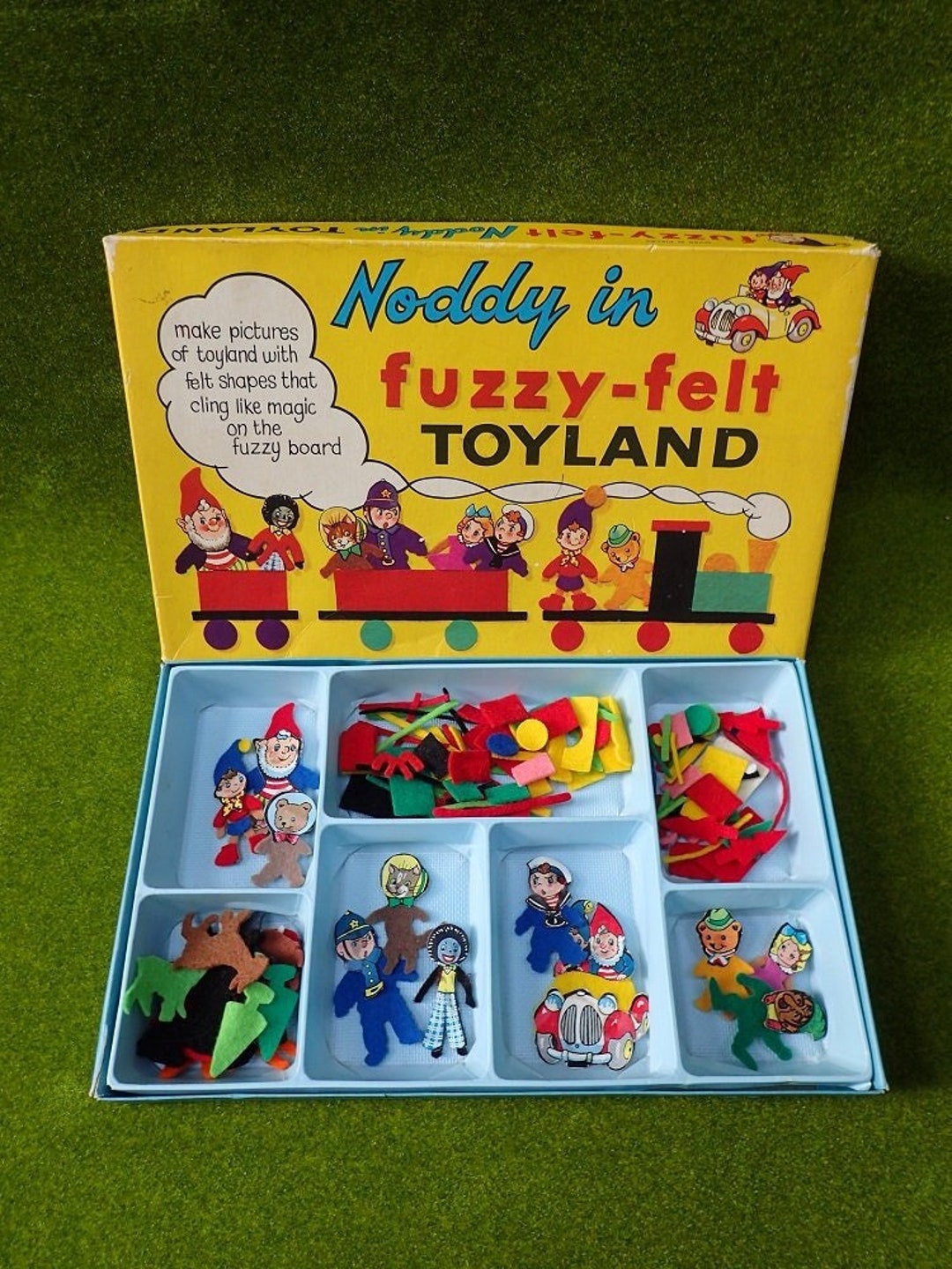 Vintage 1959 Noddy in Fuzzy-felt Toyland Original Box - Etsy
