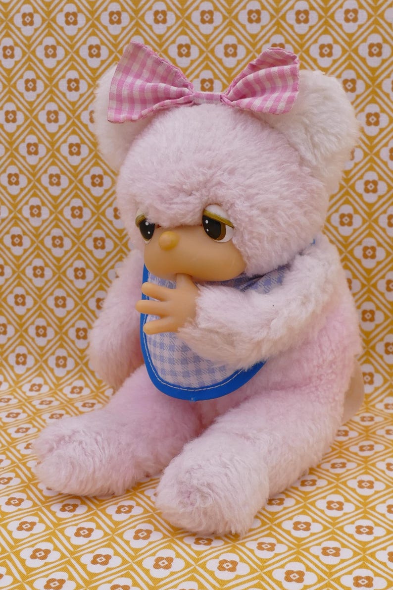 Vintage Russ Berrie Felica Thumb Sucking Plush Toy Soft Toy - Etsy