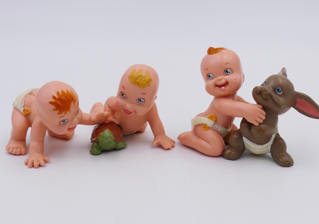 1991 Galoob Magic Diaper Baby Pals Crawlin's Pals PVC Figurines - Pick ...