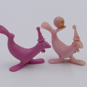 Set of Six 1950's Comical Plastic Circus Animal Figurines Hong Kong - Etsy