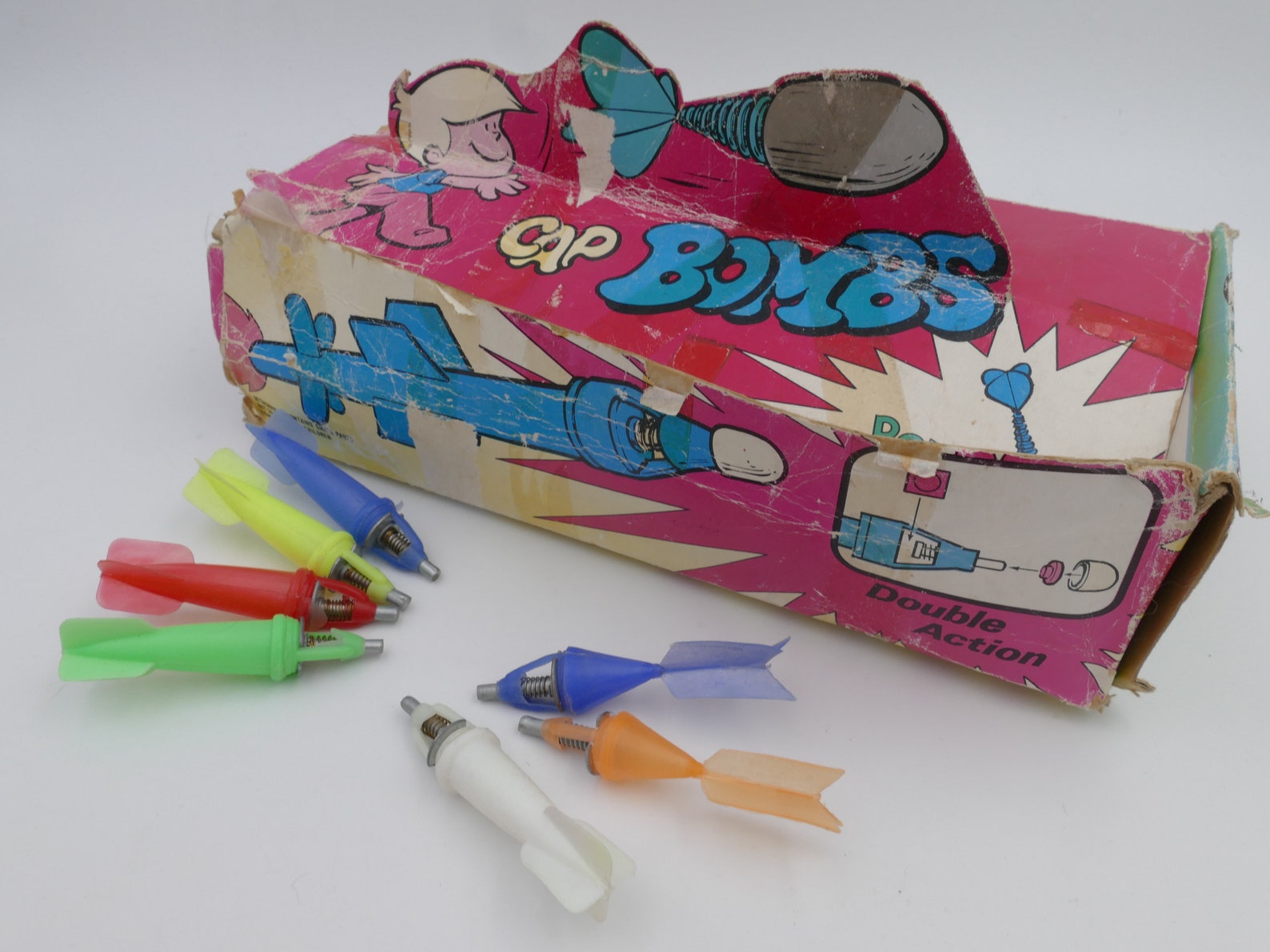 1960's Double Action Cap Bombs Cap Rocket Toy Pick and - Etsy