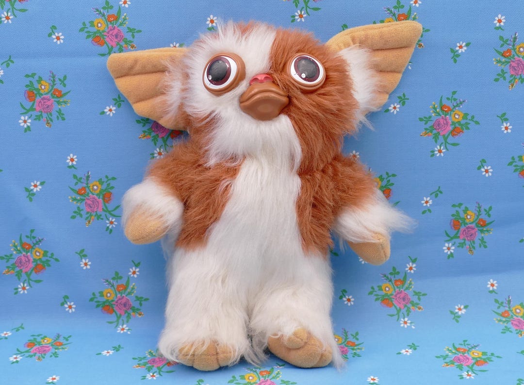 Vintage 1984 Hasbro Softies Gizmo Gremlin Squeaky Plush Soft Toy - Etsy