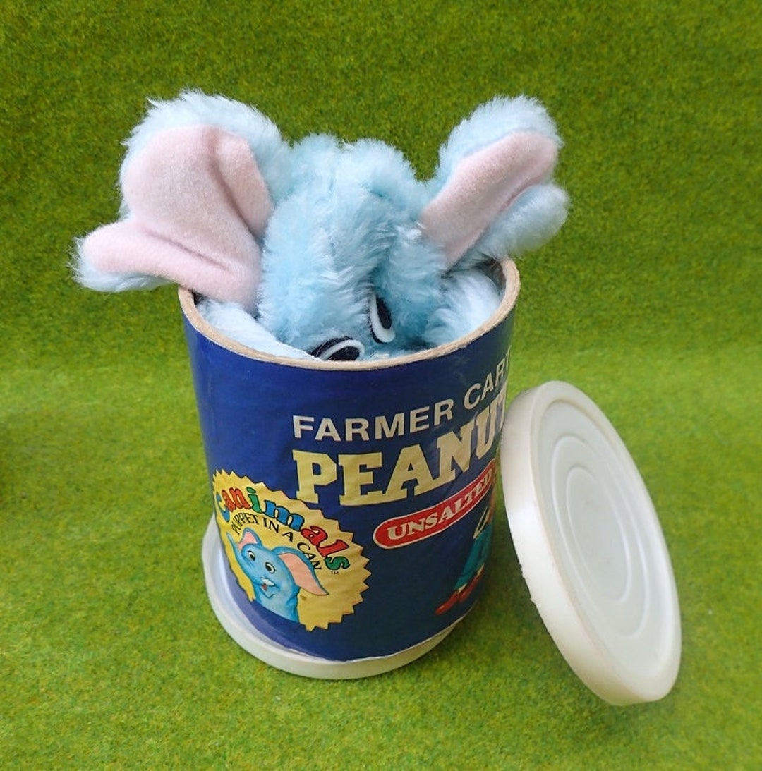 1983 Canimals Puppet Prank 'farmer Carter Peanuts Unsalted' Can - Etsy