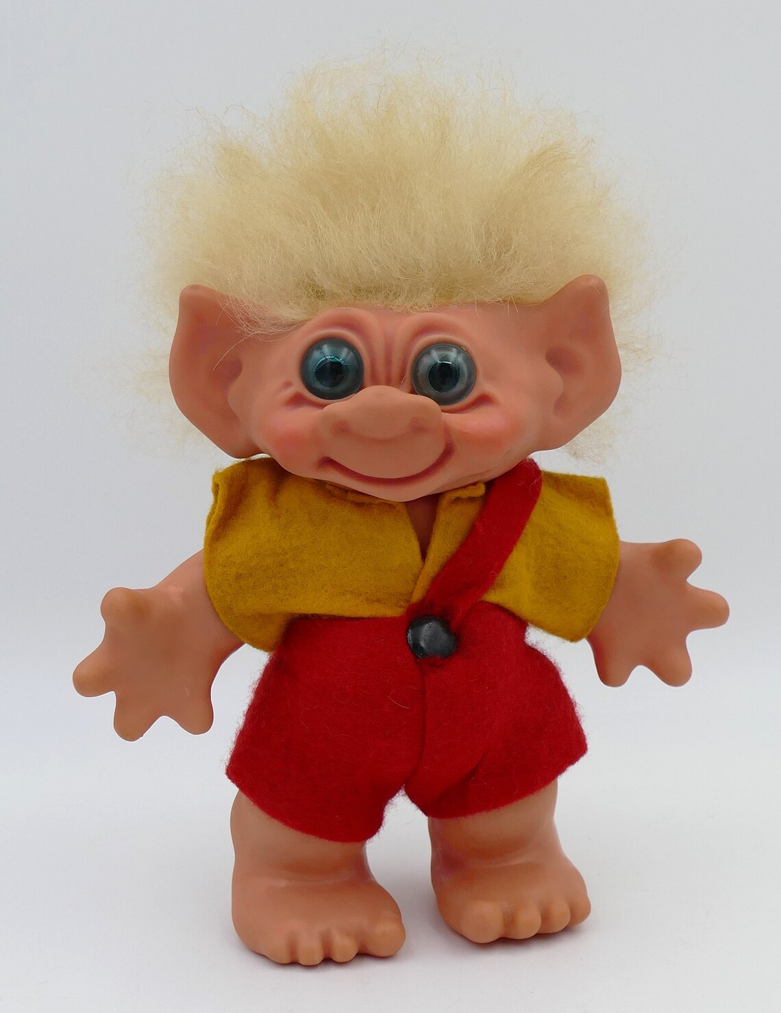 1960's Thomas Dam Boy Troll Figure Savings Bank Coin Bank Denmark - Etsy
