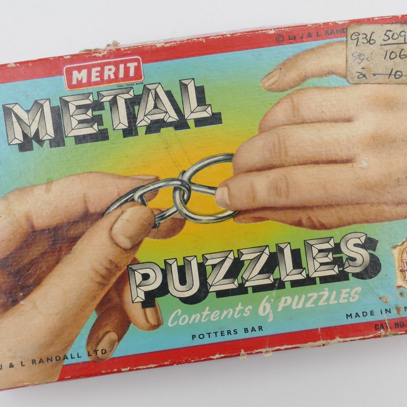 Metal Brain Teaser Puzzles for Adults - Etsy
