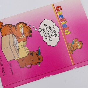 Garfield 1980's Novelty Toys Collectibles Stationary Pencil Topper - Etsy